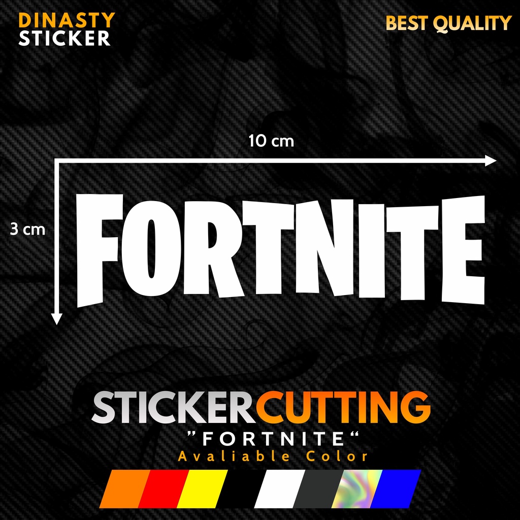 Jual STICKER STIKER CUTTING FORTNITE LOGO GAME | Shopee Indonesia