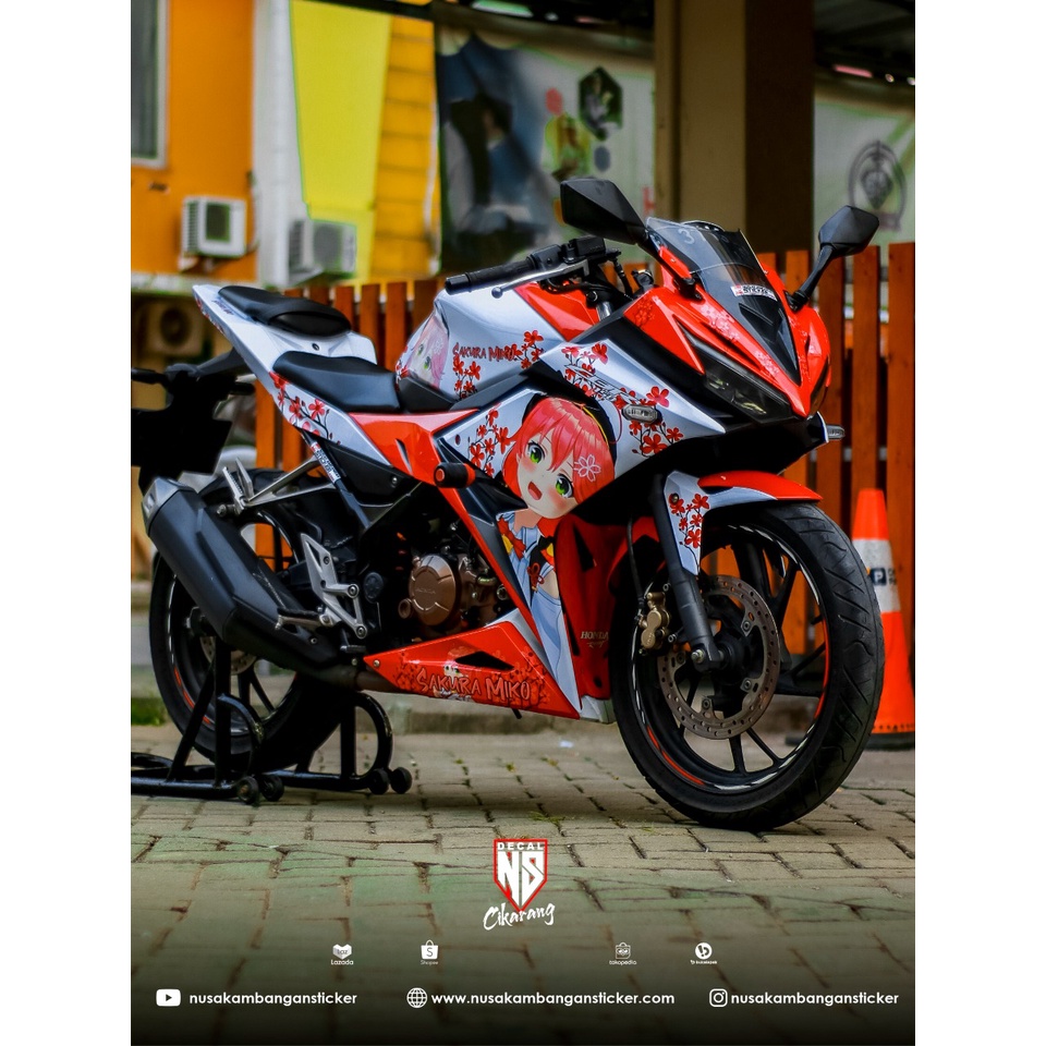 Jual Decal Stiker Cbr 150 R Anime | Shopee Indonesia