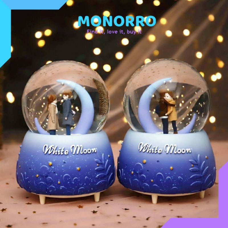 Jual Snowball Lamp - Snow Globe - Bola Musik - Bola Salju - Bola ...