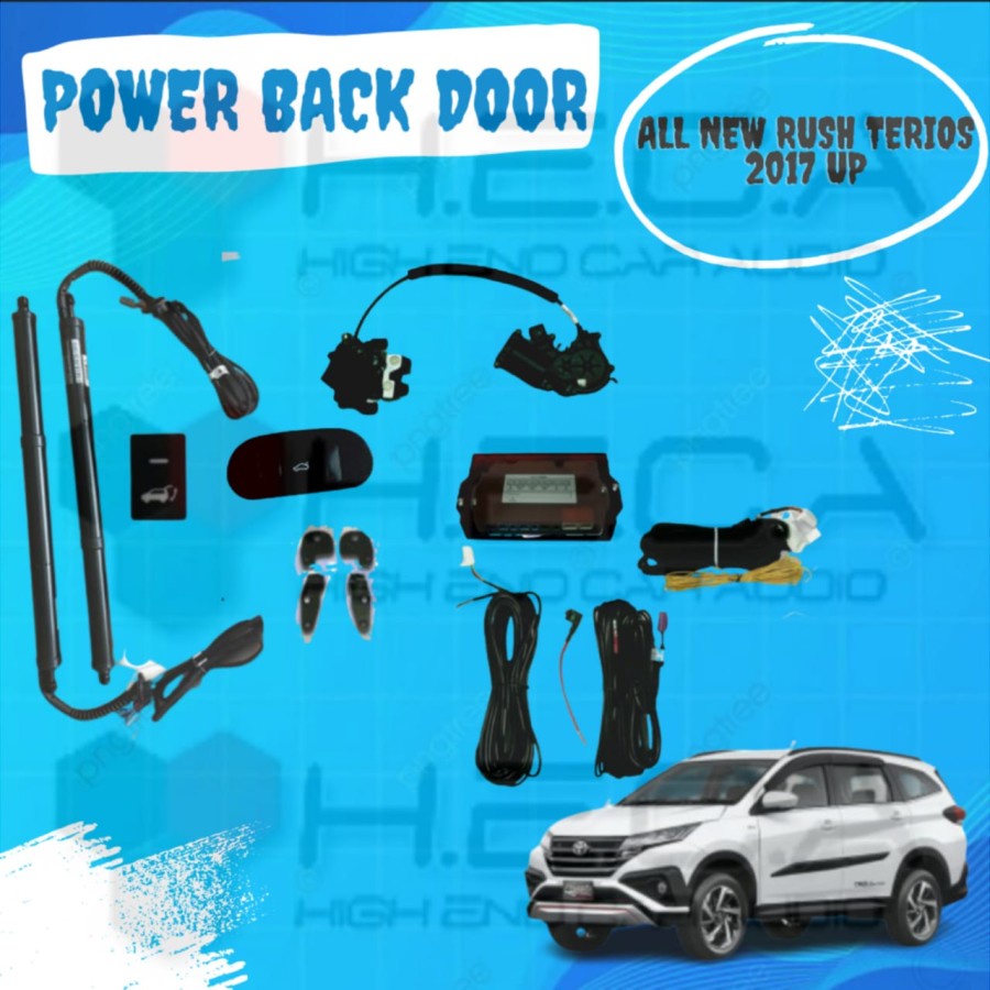 Jual Power Back Door All New Rush & All New Terios Pintu Bagasi ...