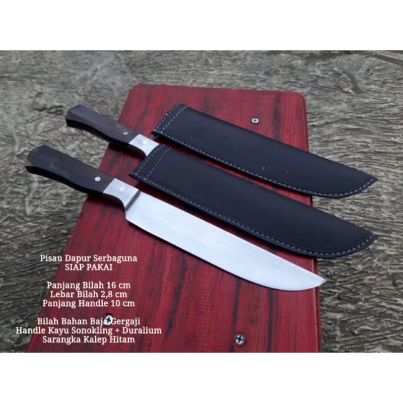 Jual Pisau Dapur paling bagus bahan bekas gergaji | Shopee Indonesia