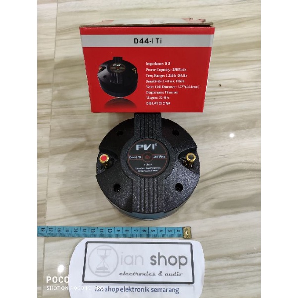 Jual Driver Tweeter PVI D44 D 44 Twetter PVI D44-1 Ti Original VC 1,75 ...