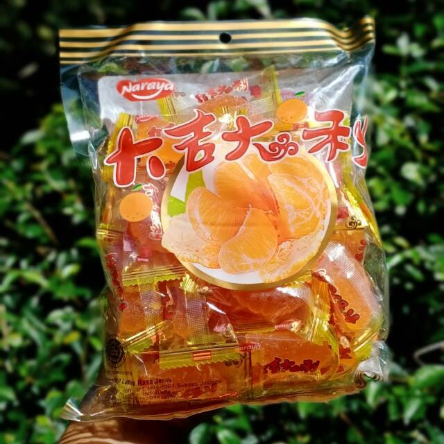 Jual PERMEN JELLY JERUK NARAYA / JELLY JERUK RASA MANDARIN ORANGE 1 KG ...