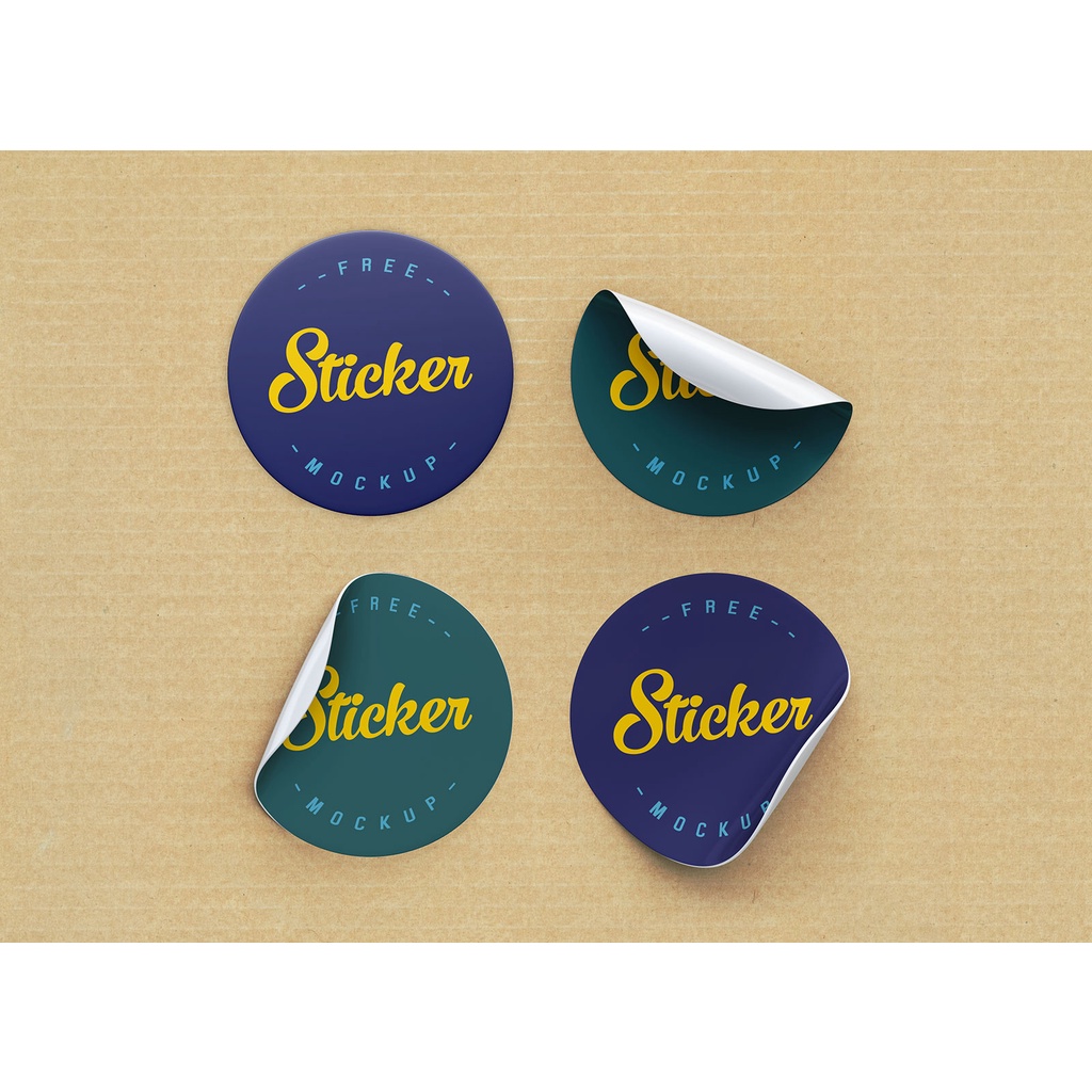 Jual Stiker Bundar CHROMO Label Round Custom Design Product Stickers ...