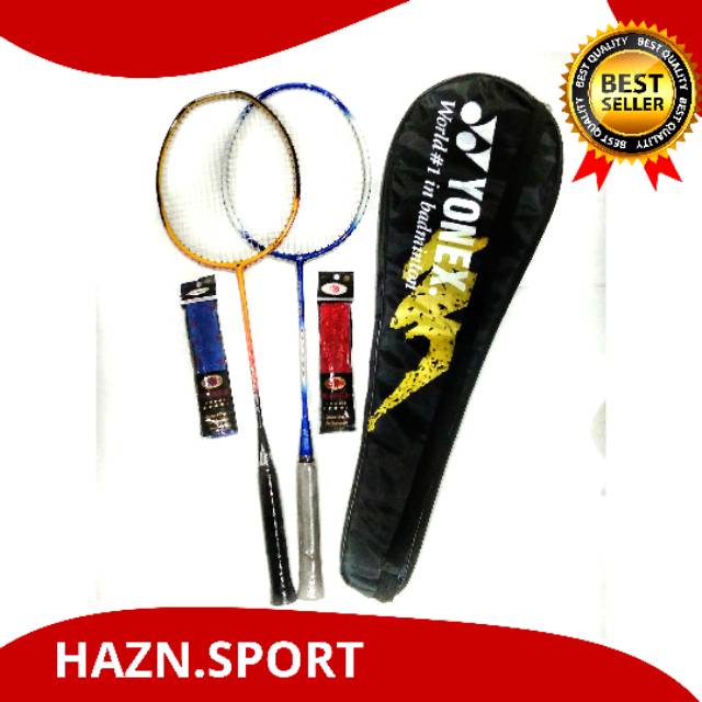 Jual RAKET BADMINTON PAKET MURAH ( RAKET + GRIP + TAS + SHUTTLECOCK ...