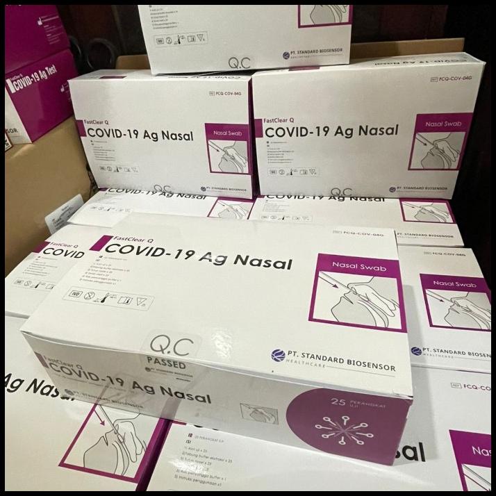 Jual Biosensor Fast Clear Nasal Antigen Original Isi 25 Pcs Exp 2024