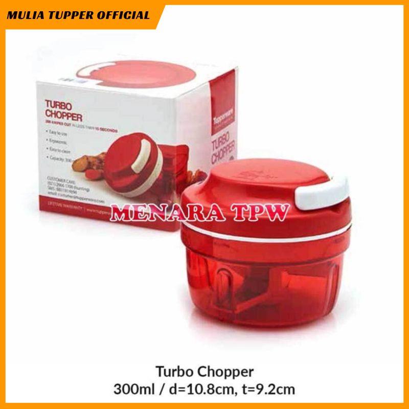 Jual Baru!!! Tupperware Turbo Chopper Chili with Box | Shopee Indonesia