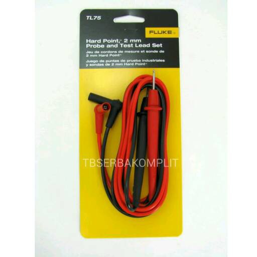 Jual Fluke TL75 Probe And Test Lead Set Hard Point 2mm Original ...