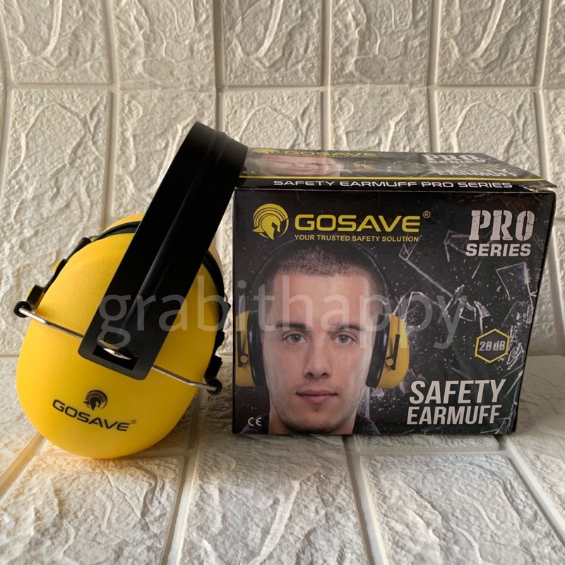 Jual EARMUFF PRO SAFETY SERIES // PENUTUP TELINGA 28dB - GOSAVE ...