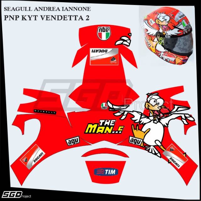 Jual Stiker Decal Helm Motif SeaguII PNP KYT VENDETTA 2 | Shopee Indonesia