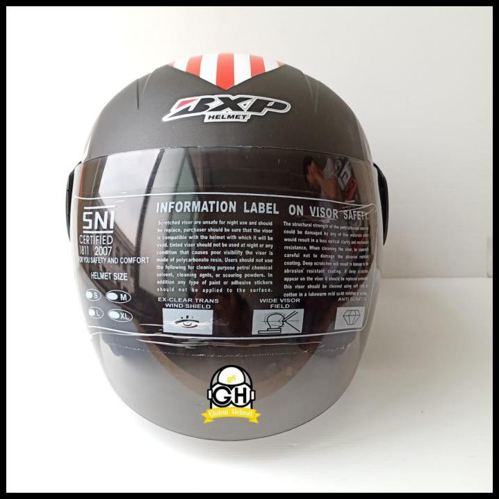 Jual Helm Half Face Evolution Motif Bullet Grey Mirip Gm Evo Sni - Grey ...