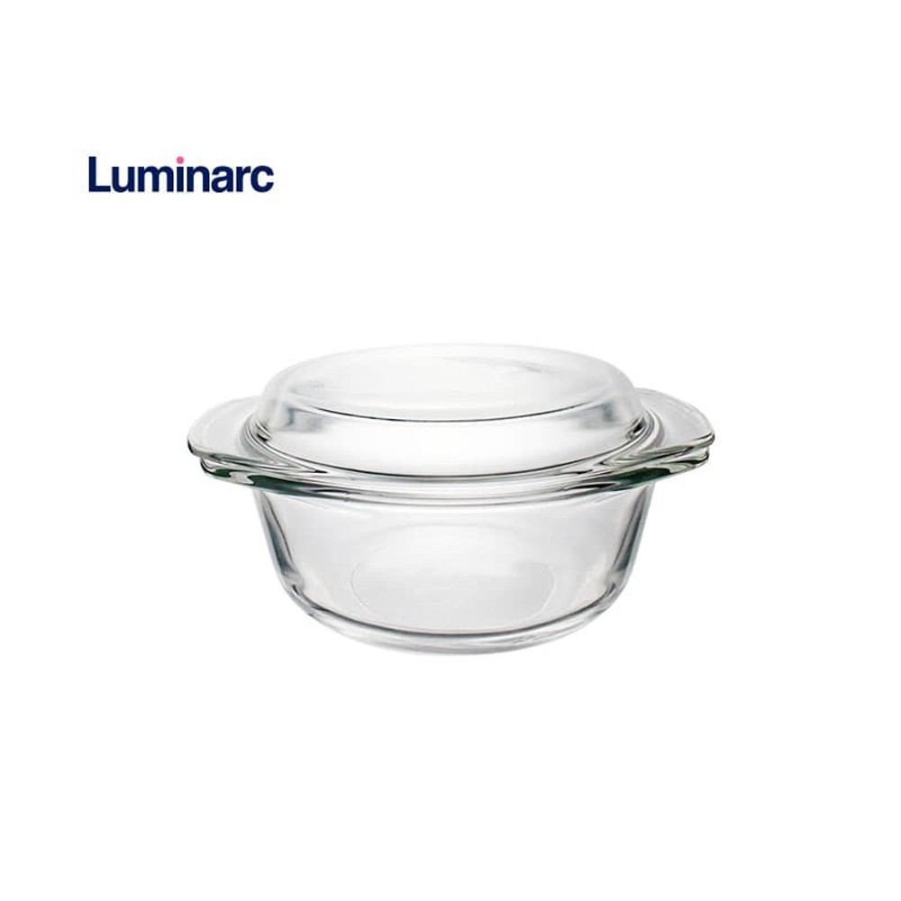 Jual Luminarc Penyajian Makanan Round Casserole 900 Ml / Pcs | Shopee ...