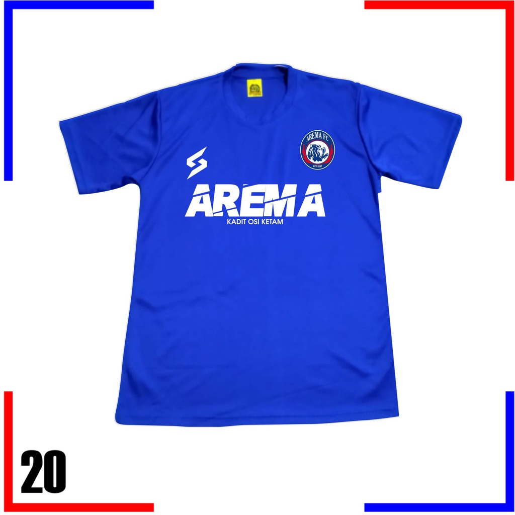 Jual Kaos Baju Suporter Arema Aremania Aremanita baru murah bahan katun ...