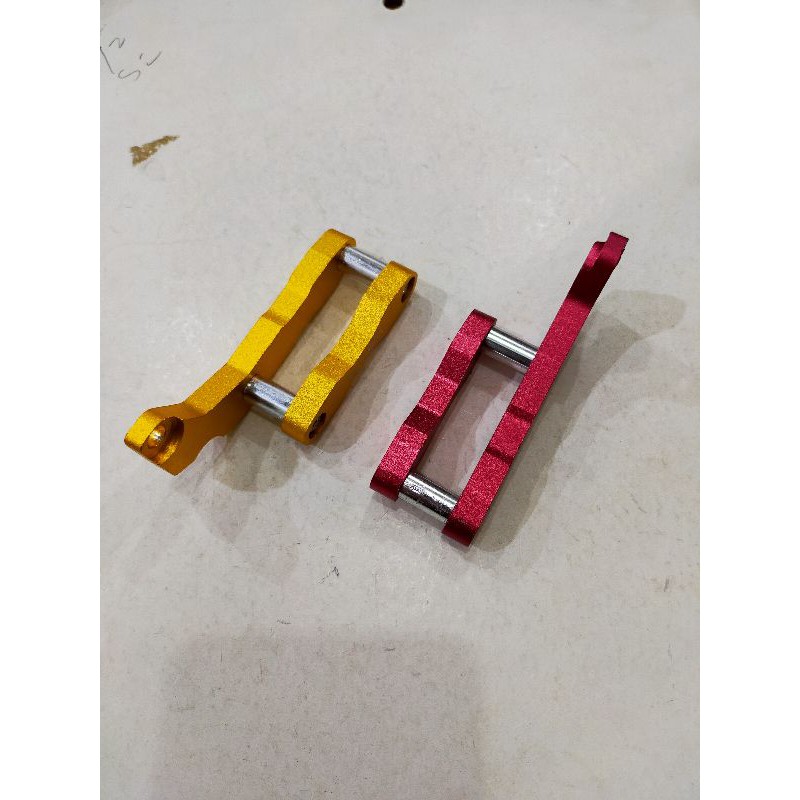 Jual kleman selang rem cnc breket selang rem motor cnc bracket selang ...