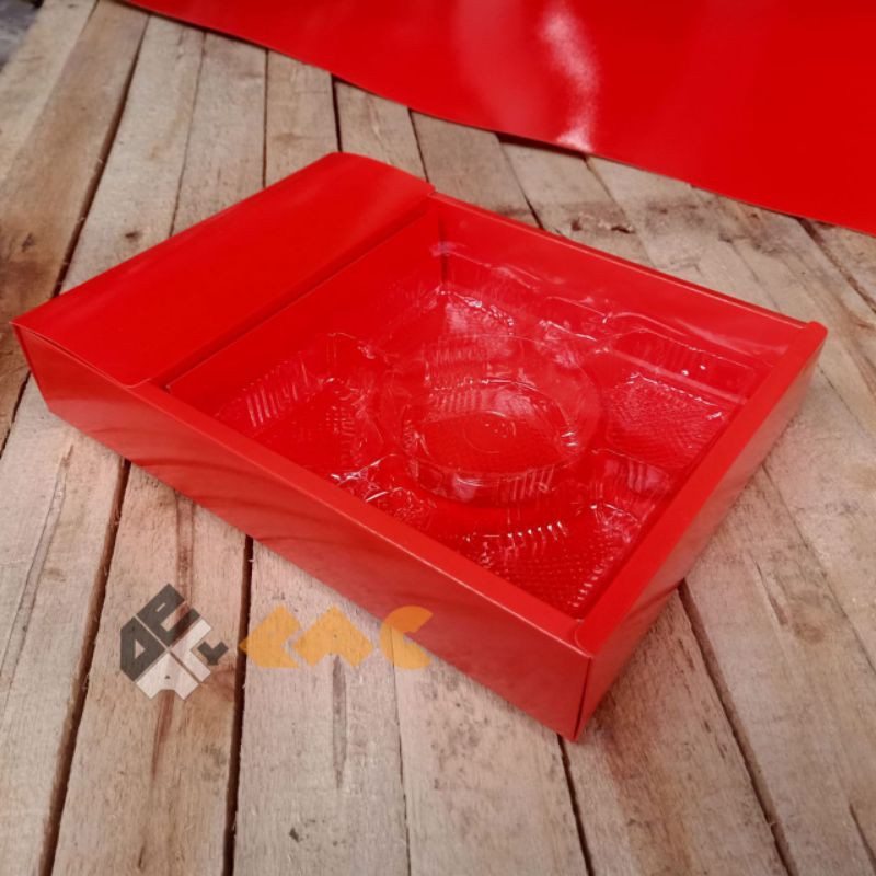 Jual Box Food Hampers - Red (per 5pcs) | Shopee Indonesia