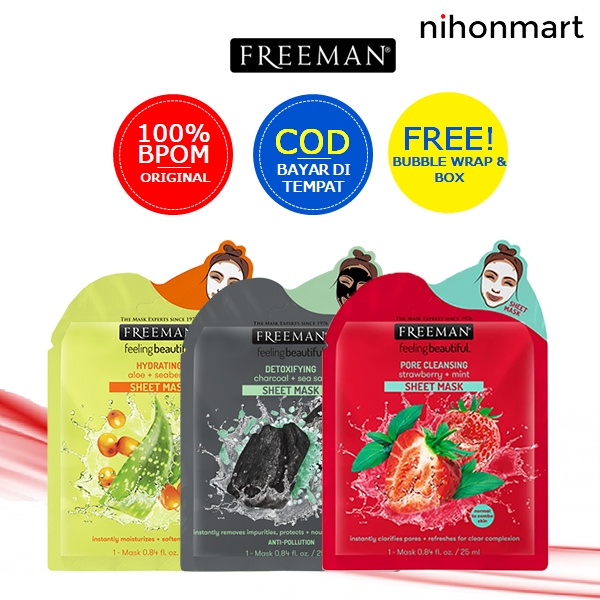 Jual Freeman Sheet Mask | Shopee Indonesia