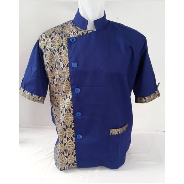 Jual Baju chef 022 . Baju Koki. Baju Waiters. Kemeja katering | Shopee ...