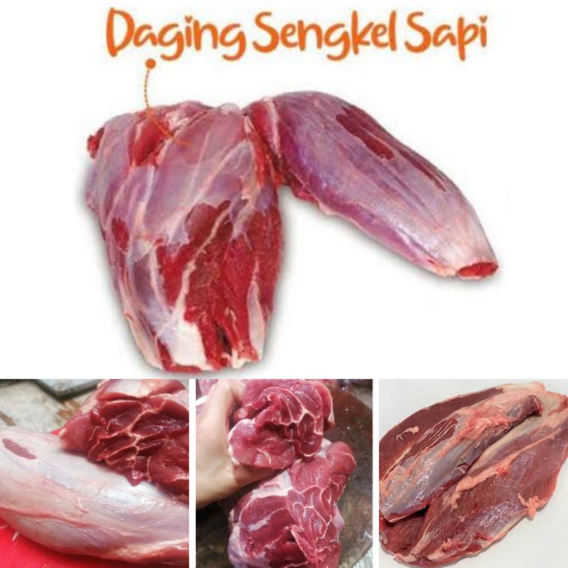 Jual Daging Sapi Sengkel 1 kg Fresh Halal | Shopee Indonesia