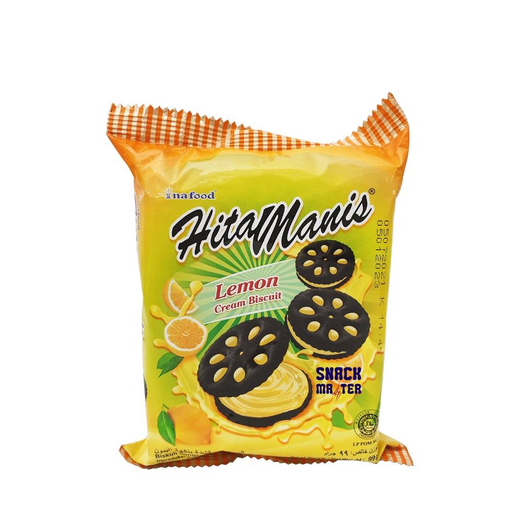 Jual Inafood Hitam Manis Cream Biskuit - Netto 94 gr | Shopee Indonesia