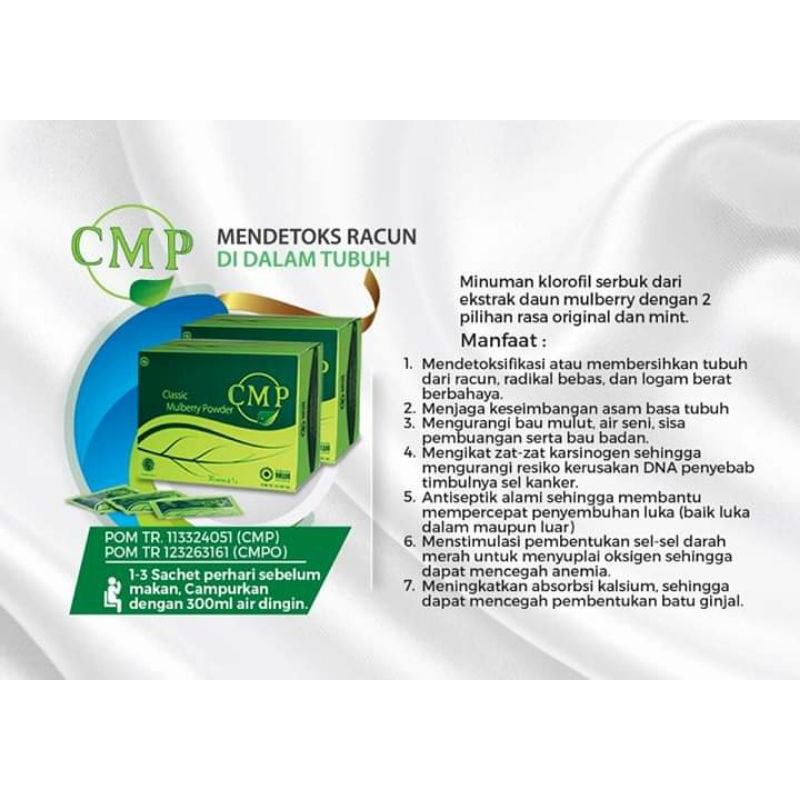Jual CMP-30 Sachet Original | Shopee Indonesia