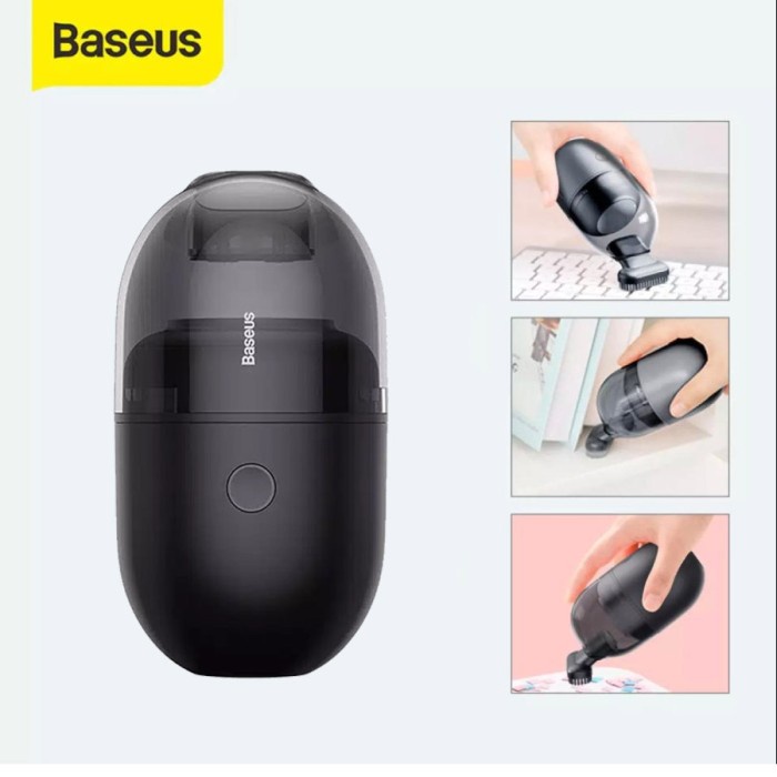 Jual BASEUS Vacuum Cleaner Portable Mini C2 Car Mobil Desk Table Vakum ...