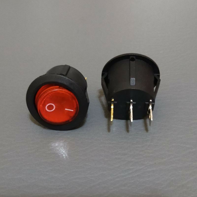 Jual SWITCH BULAT 3 PIN / SAKLAR ON OFF 3 PIN lED INDIKATOR | Shopee ...