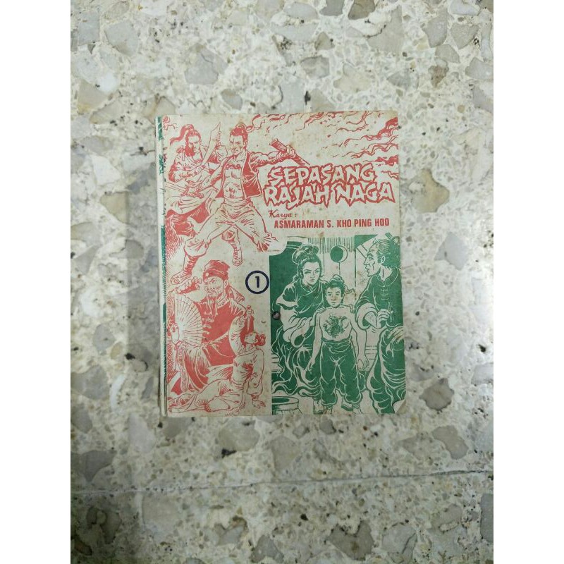 Jual Buku Silat Asmaraman S. Kho Ping Hoo Sepasang Rajah Naga No 1-32 ...