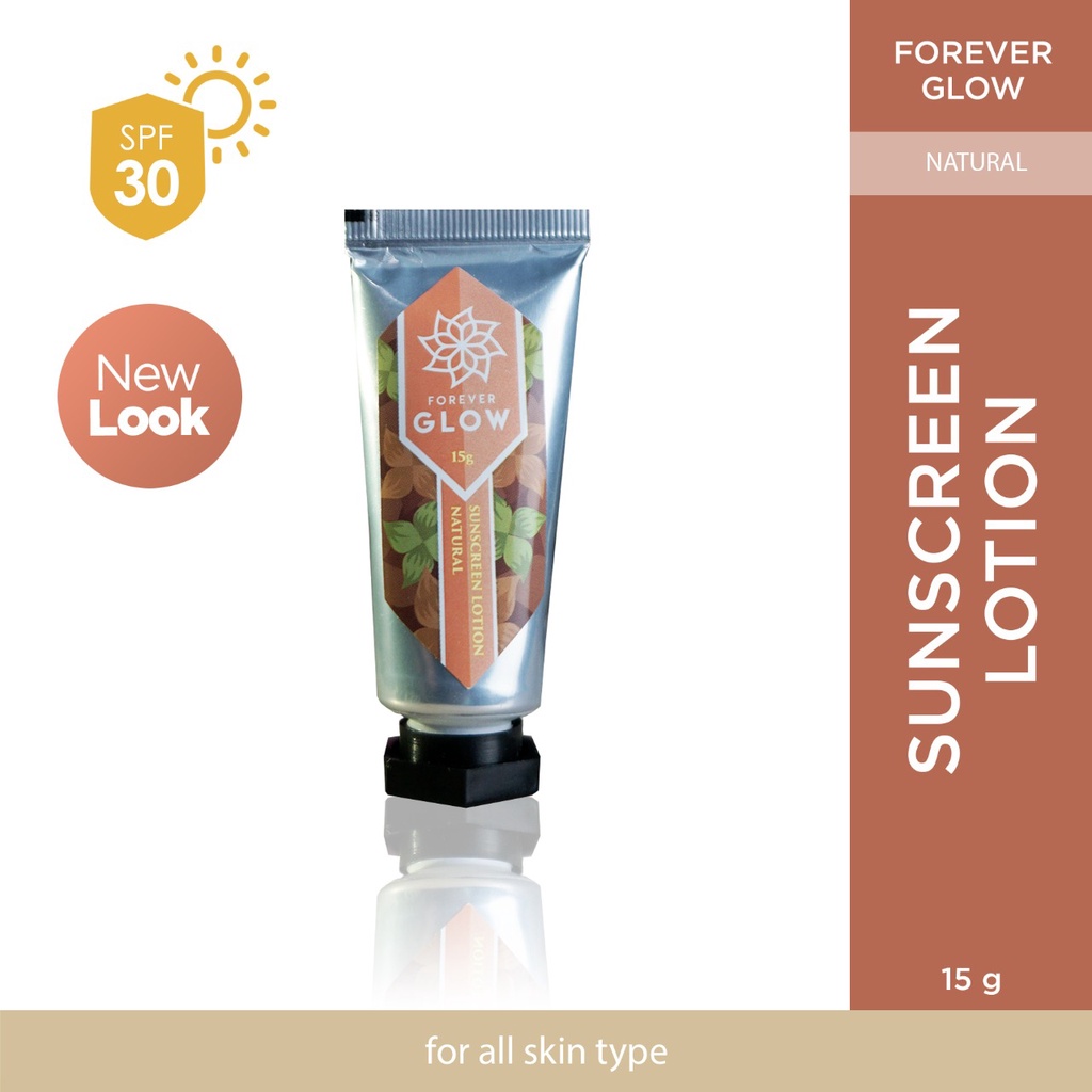 Jual Sunscreen Wajah/Tabir Surya/Sunscreen Jerawat/Forever Glow ...