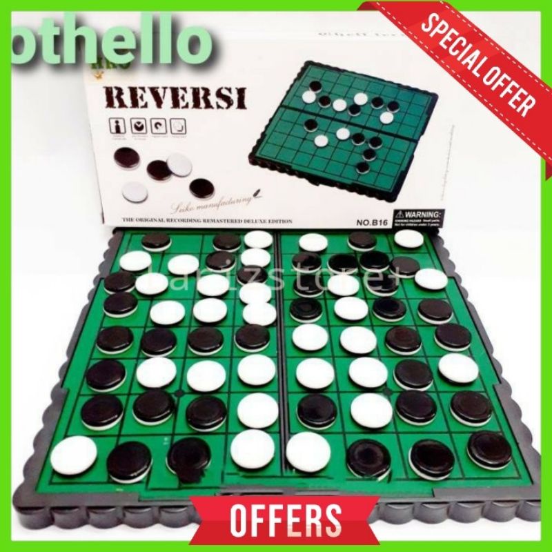 Jual Reversi Othello Magnetic Board Game Papan Permainan Othello ...