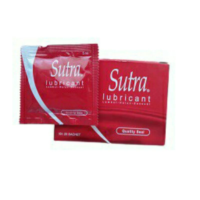 Jual privasi ! harga per sachet ! Sutra Lubricant Sachet isi 5 ml ...