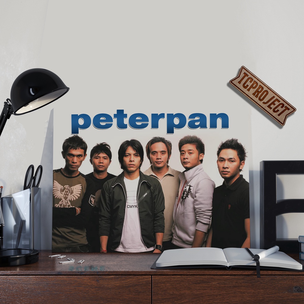Jual Poster Peterpan Musik Band- Walldecor Hiasan Dinding Kamar ...