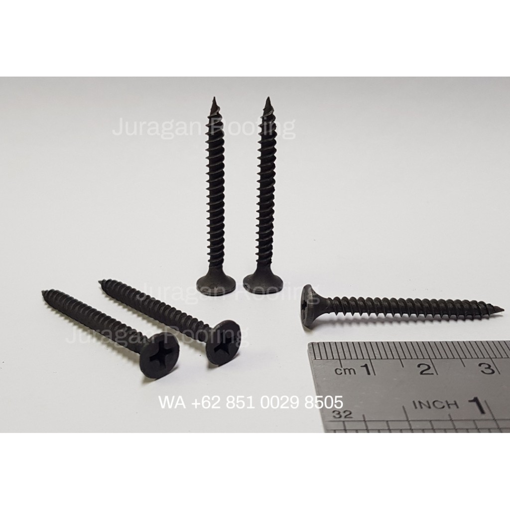 Jual Drywall Screw/Sekrup Gypsum/Gipsum/Hollow #6 x 1-1/2" | Shopee Indonesia