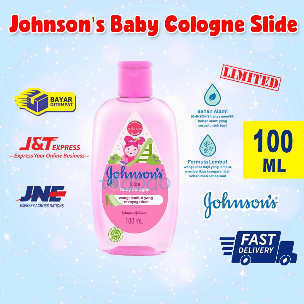 Jual Johnson's Baby Cologne Slide / Parfum Bayi 100ml | Shopee Indonesia