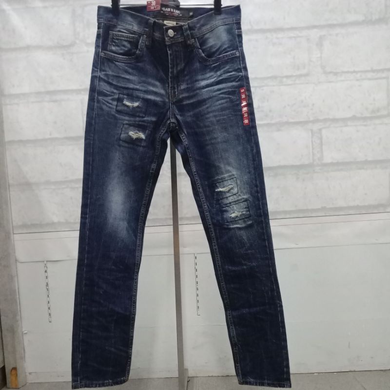 Jual GABS & GABRIELLE Jeans Ripped Original / Slim Fit | Shopee Indonesia