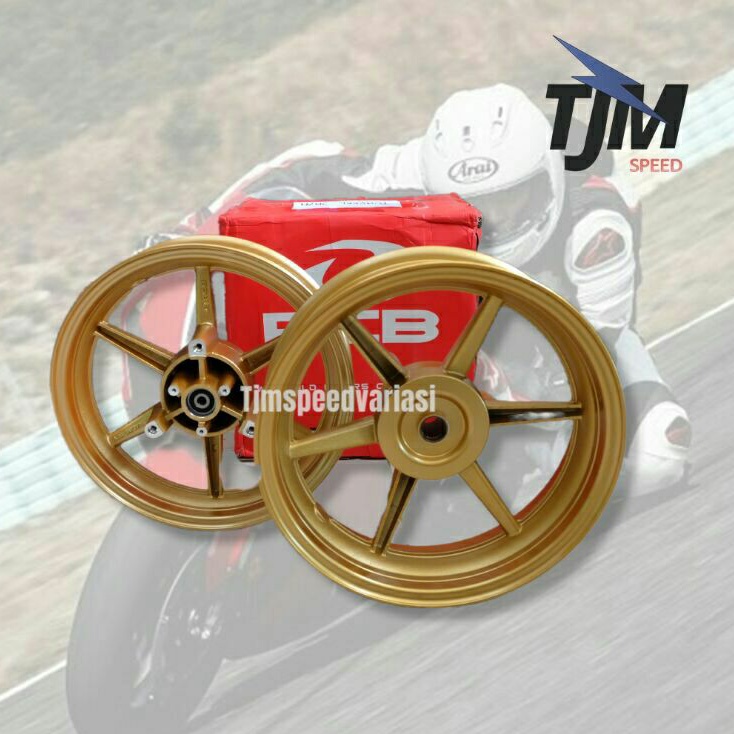 Jual Velg RCB SP811 NMAX NEW 2020 300/350-13 Gold | Shopee Indonesia