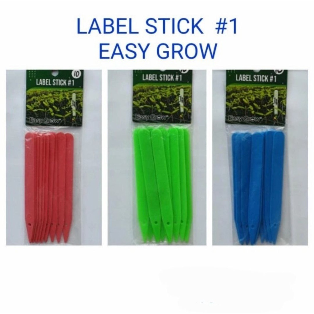Jual LABEL TANAMAN STICK #1 EASY GROW Label Nama Tanaman Label Stick ...
