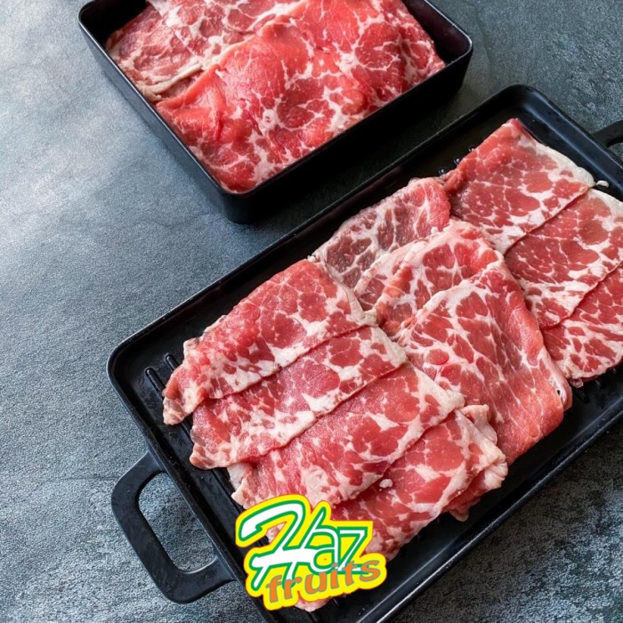 Jual Daging Sapi Aus Chunk Crest Yakiniku Slice 1 Kg (Grainfed ...