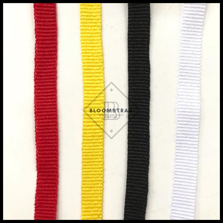 Jual Produk Unggulan Webbing 1Cm Polyester Roll 25 Yard Tali 10Mm Poly ...