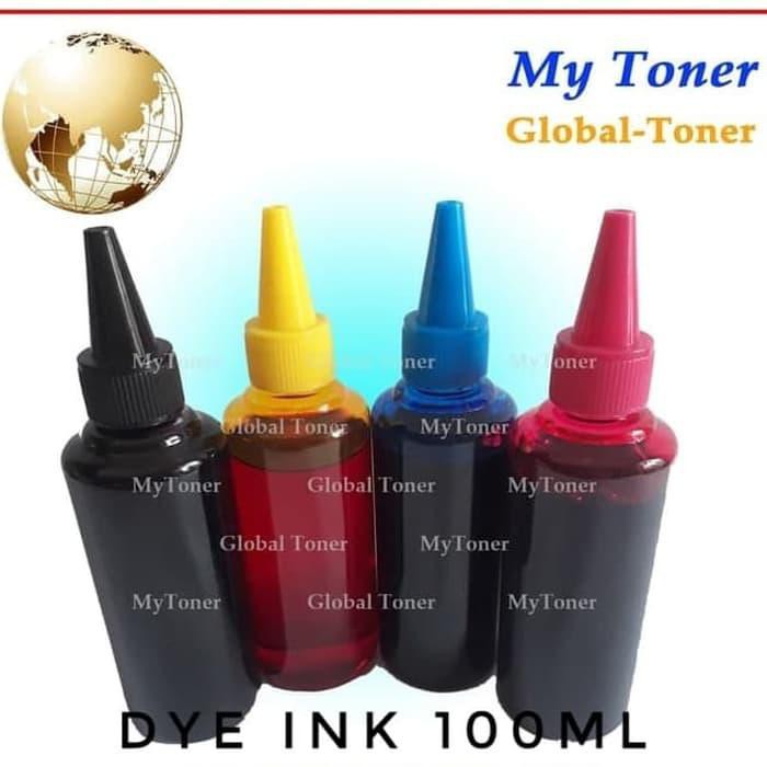 Jual Tinta Dye Ink Korea Compatible Refill Printer Hp 100Ml Kerucut ...
