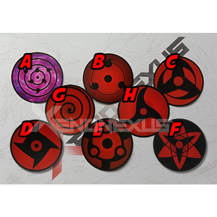 Jual Stiker Mata Sharingan, Naruto | Shopee Indonesia