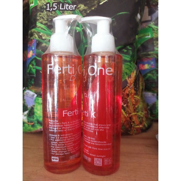 Jual Ferti One Ferti K / pupuk cair aquascape 250ml | Shopee Indonesia