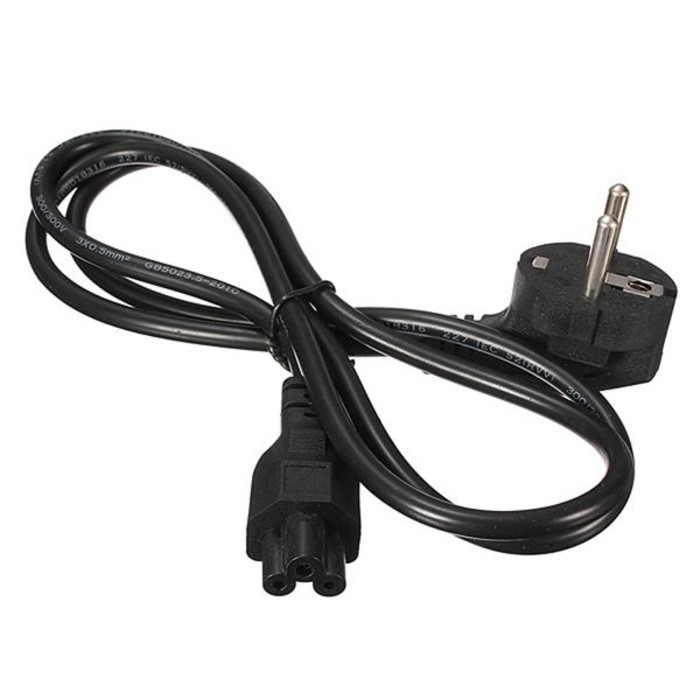 Jual Trend-Kabel Power 3 Hole 3 Lubang untuk Adaptor Charger Laptop ...
