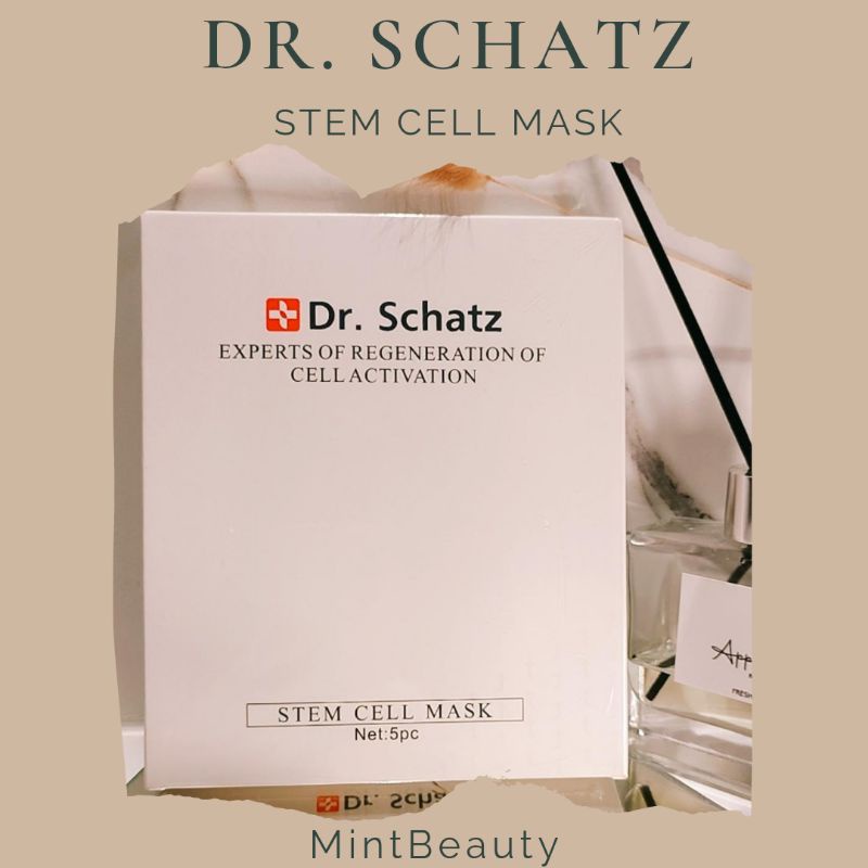 Jual Dr Schatz Stem Cell Masker ASLI 1000% With Barcode New Packaging | Shopee Indonesia