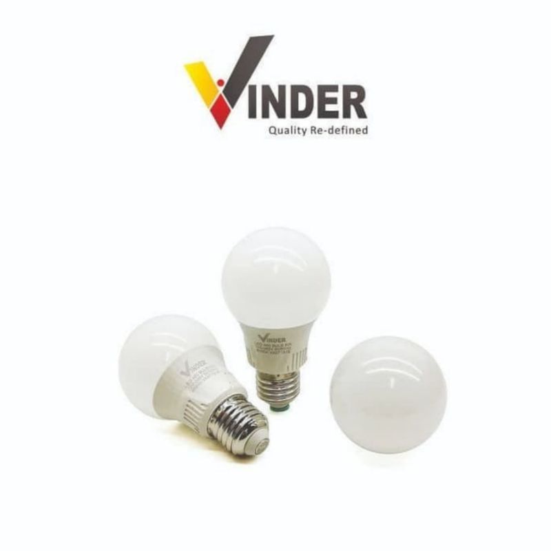 Jual Lampu Led Bohlam Bulb Vinder 9w 9 watt | Shopee Indonesia