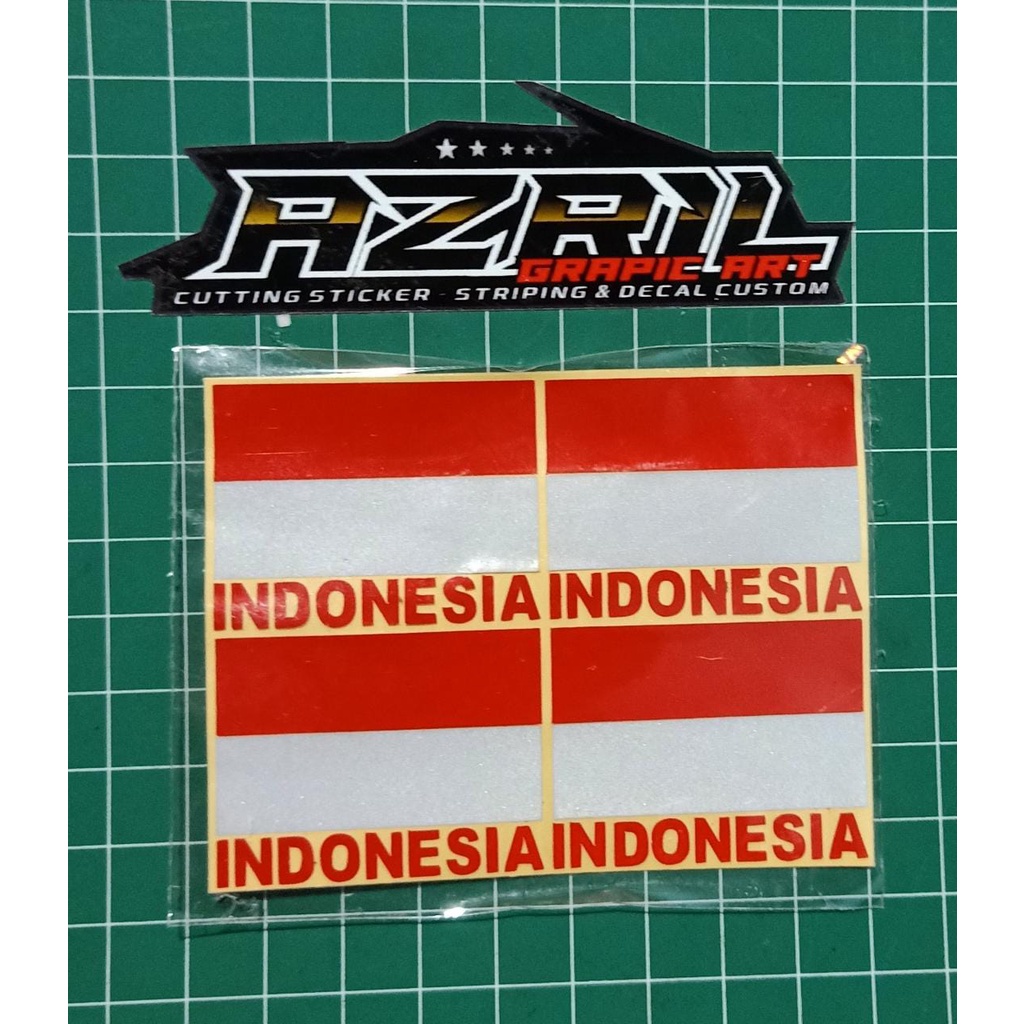 Jual Sticker Bendera Indonesia merah putih | Shopee Indonesia