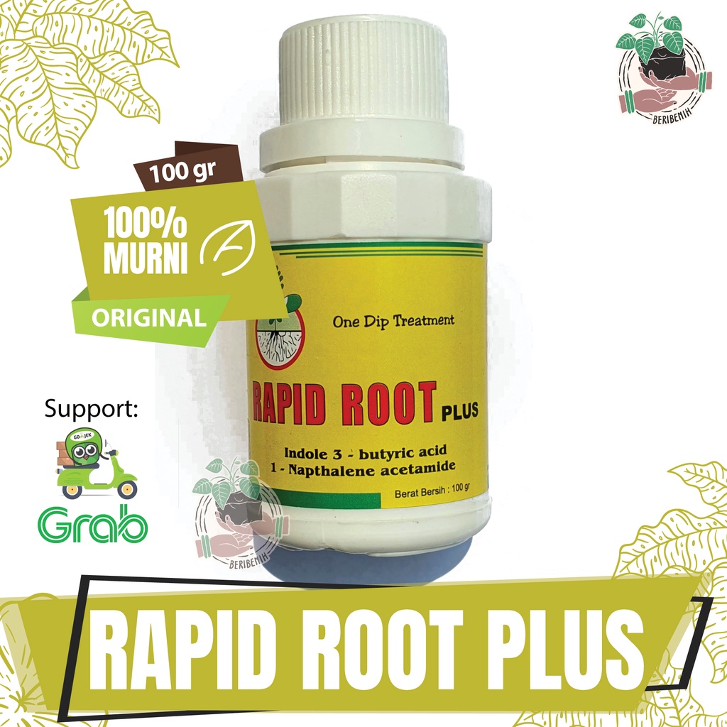 Jual Rapid Root Plus Hormon Penumbuh Akar Tanaman Cangkok Stek / Root ...