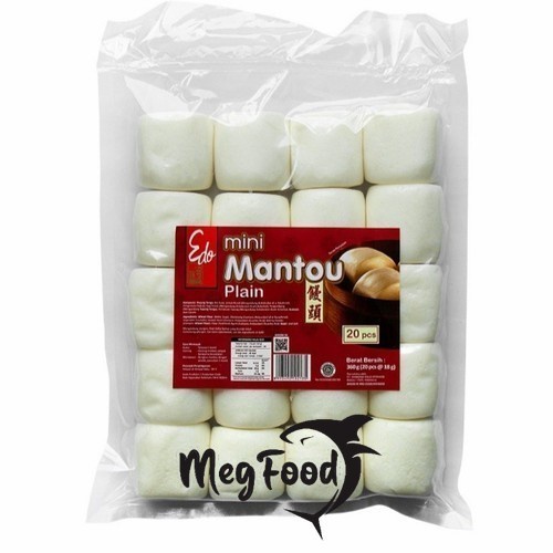 Jual MANTAU EDO MINI MANTAO MANTOU PLAIN ISI 20pcs | Shopee Indonesia