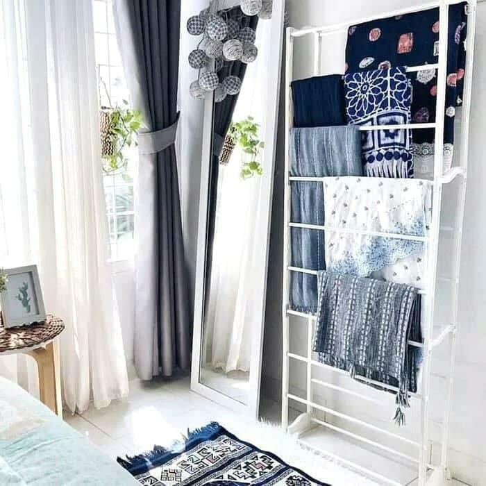 Jual Amazing Rak Jilbab Kerudung Syal Tempat Hijab Serbaguna 10 Susun ...