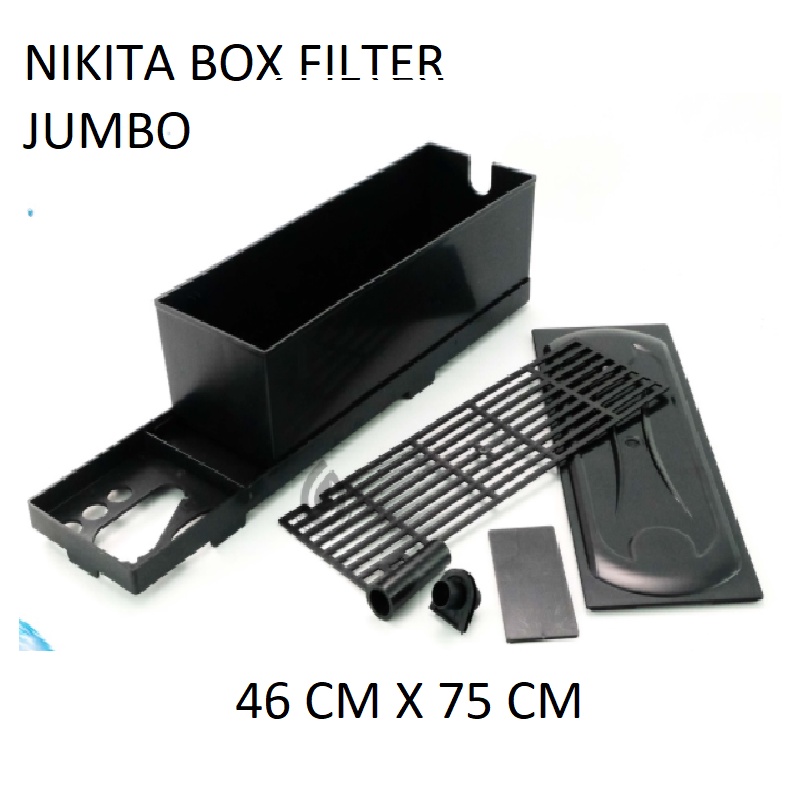Jual Box Filter Atas JUMBO uk 46cm x75cm- Kotak Filter Aquarium ...