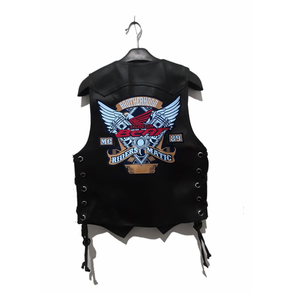 Jual Rompi Plus Emblem Beat Rompi Motor Beat Rompi Semi Kulit Logo ...
